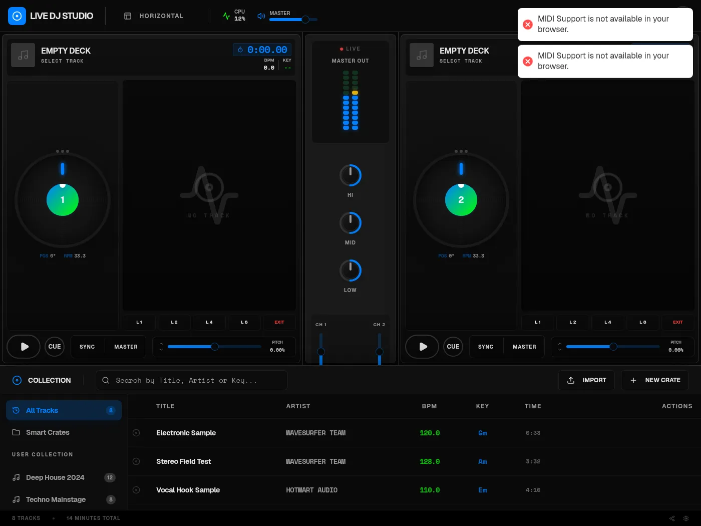 Live DJ Studio