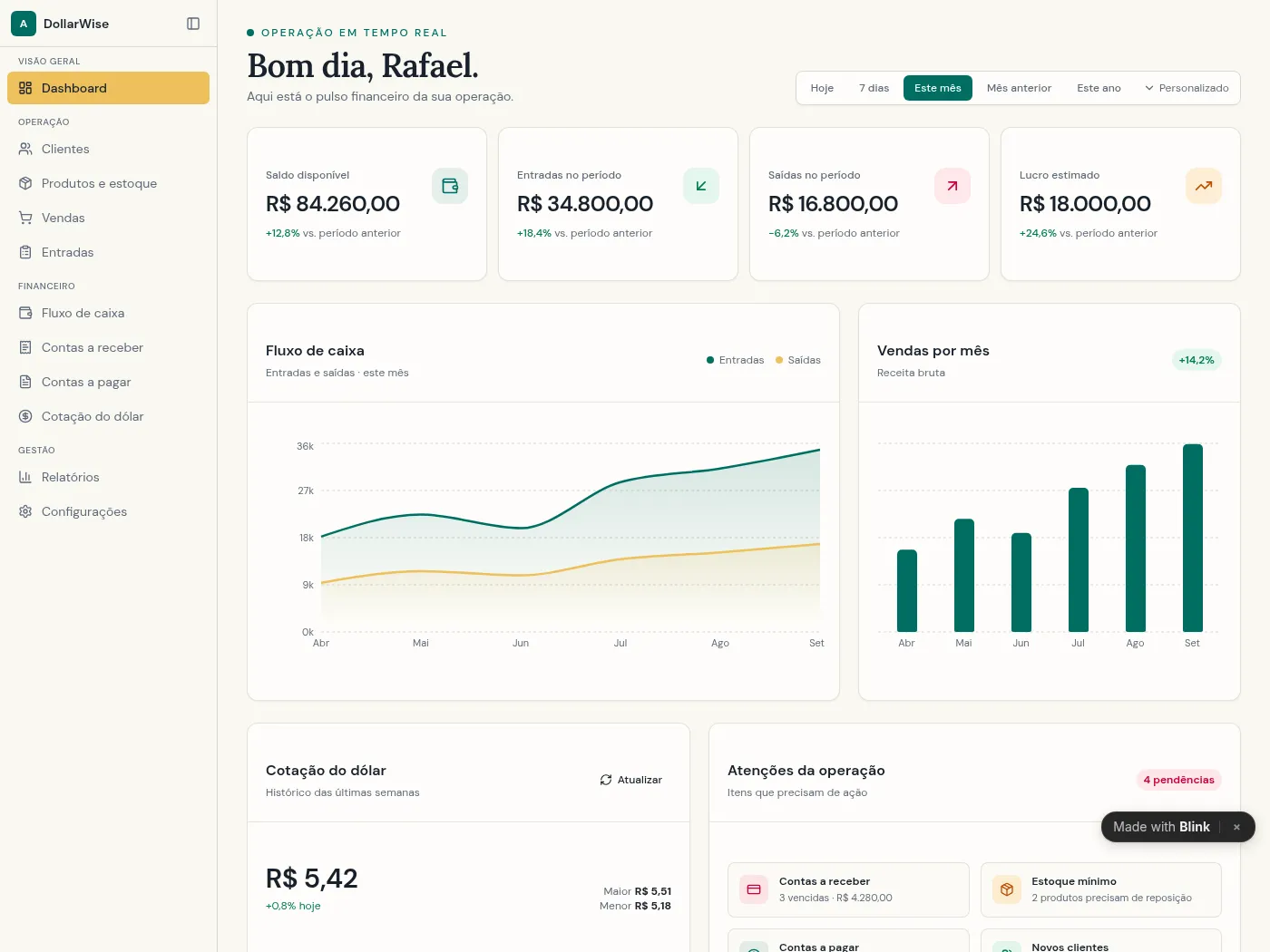 DollarWise ERP