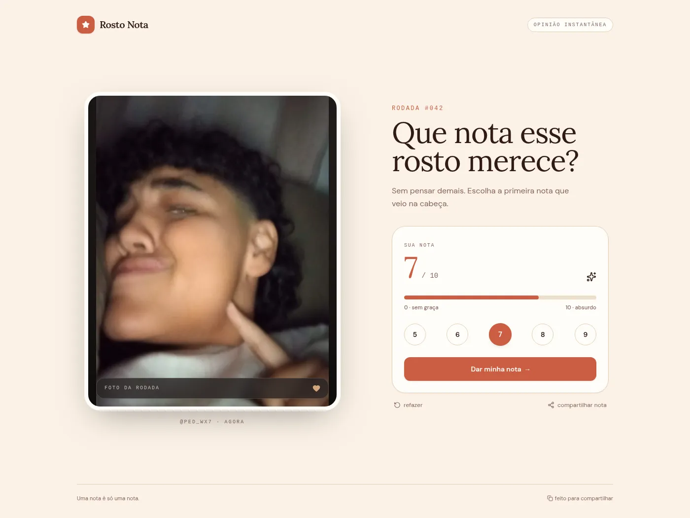 Rosto Nota