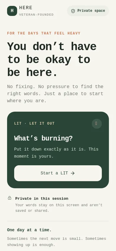 HERE Support Platform