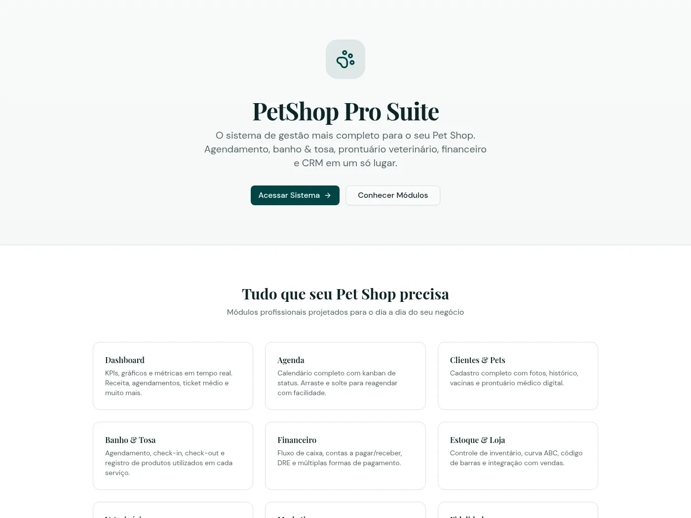 PetShop Pro Suite