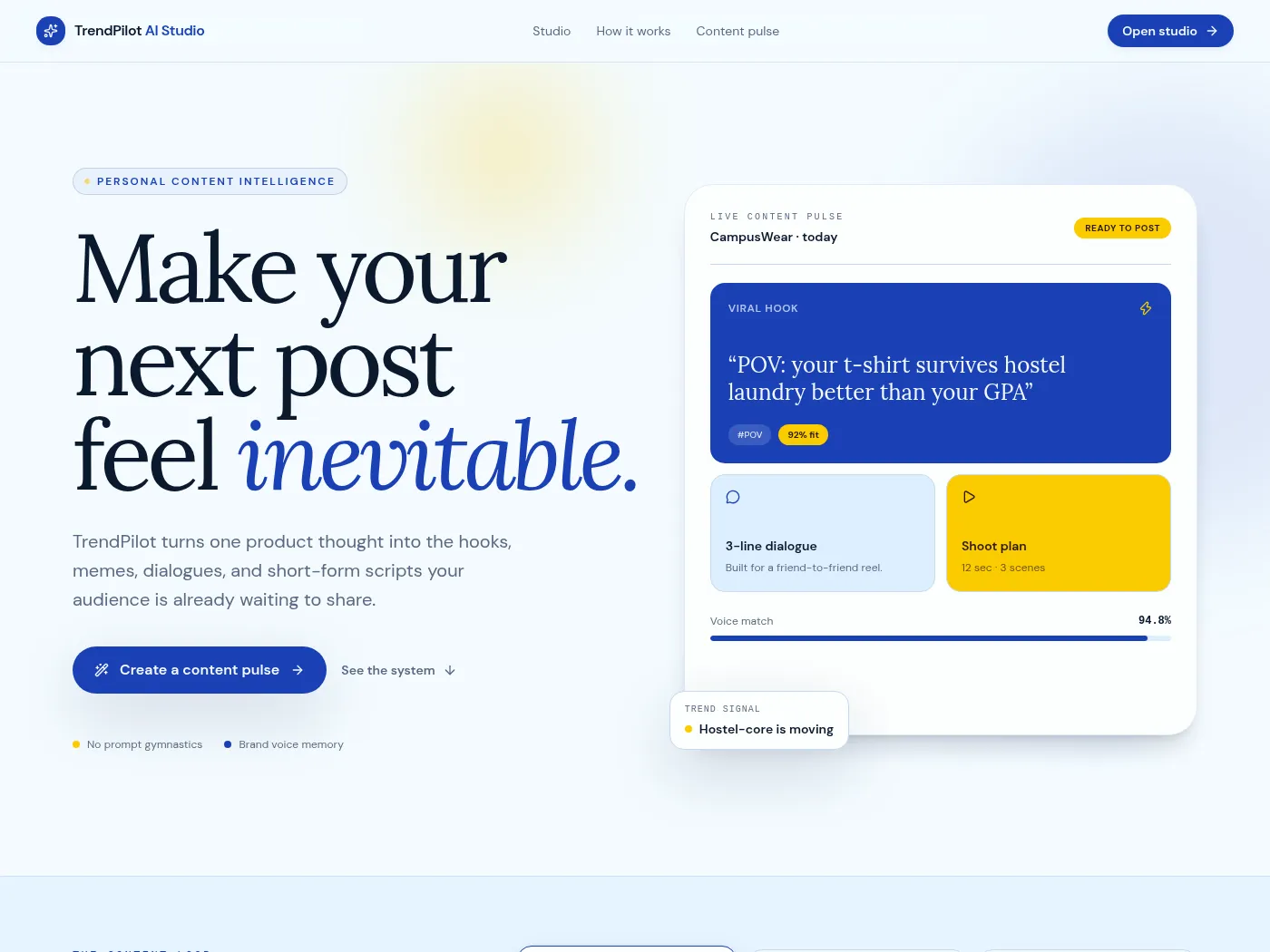 TrendPilot AI Studio