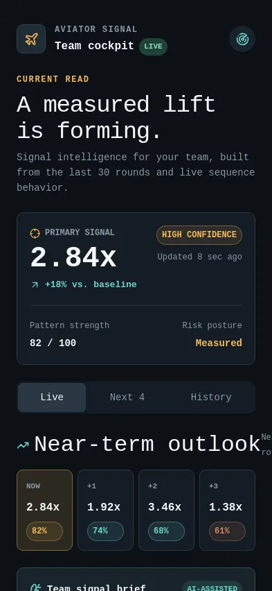Aviator Signal Predictor