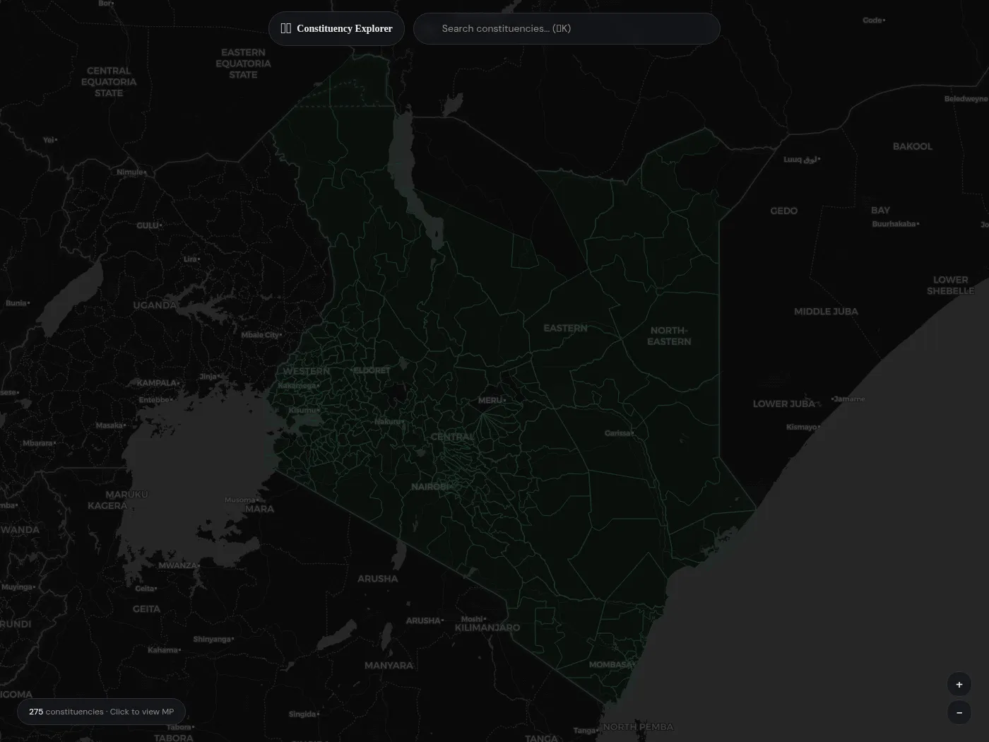 Kenyan Constituency Explorer