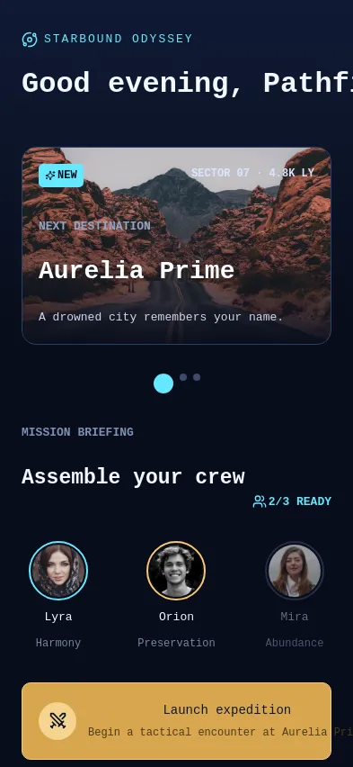 Starbound Odyssey
