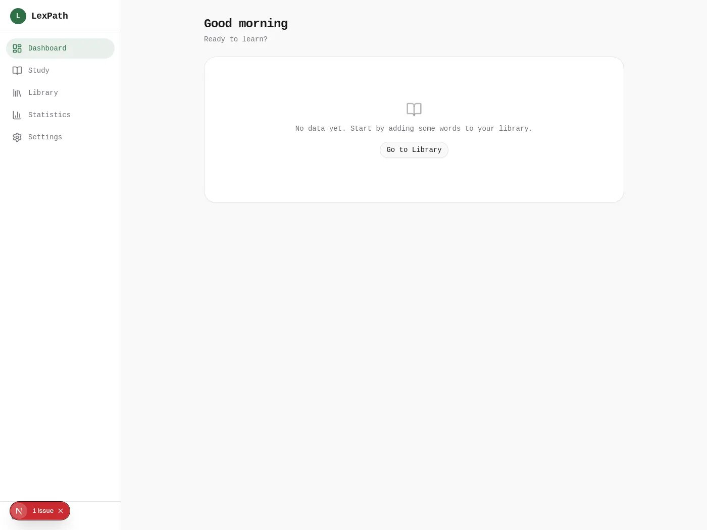 LexPath English Vocabulary App