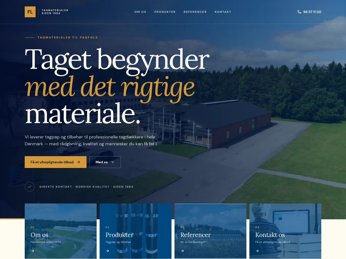 TagMaterialer Pro Website