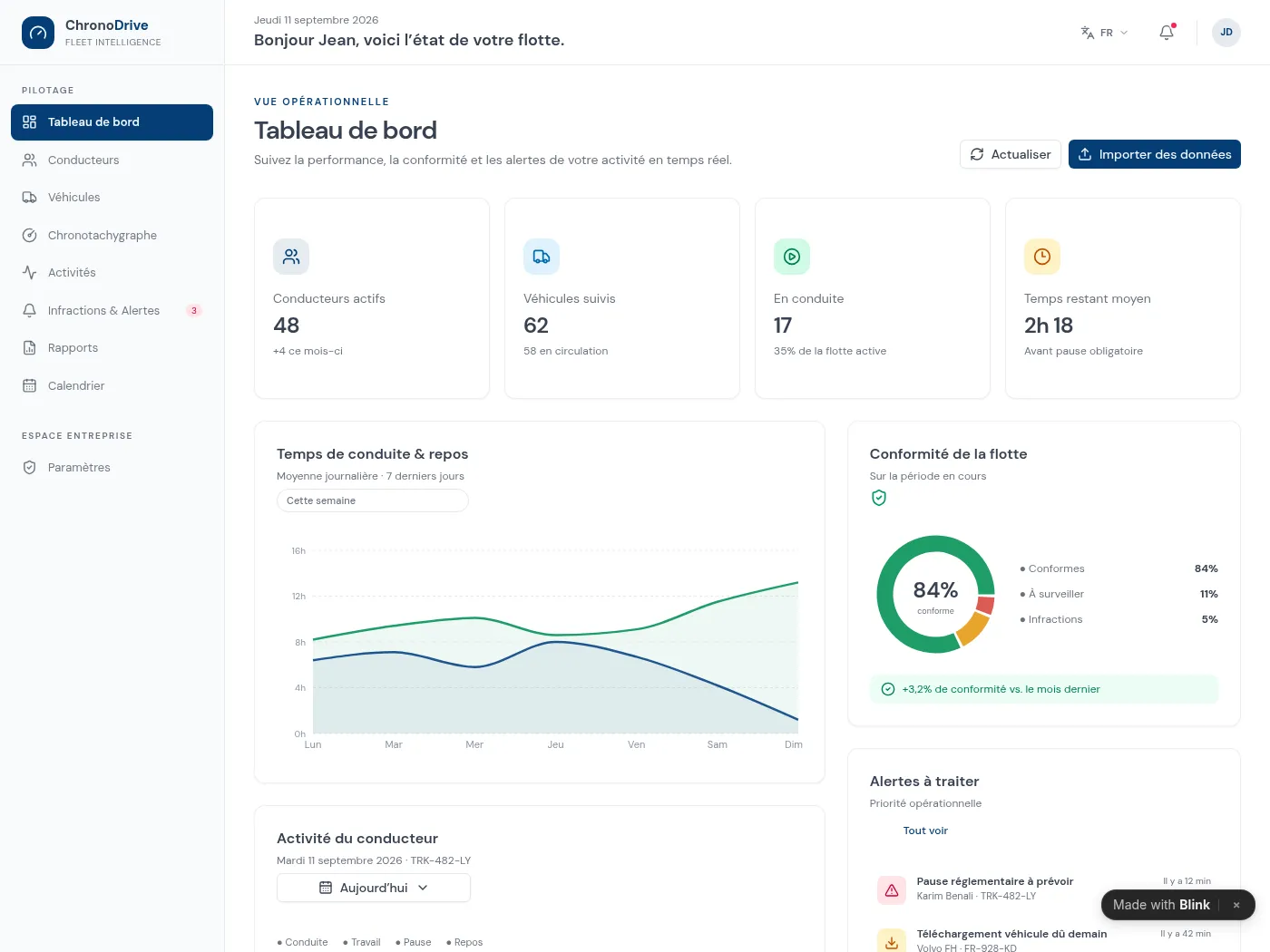 ChronoDrive Fleet Manager