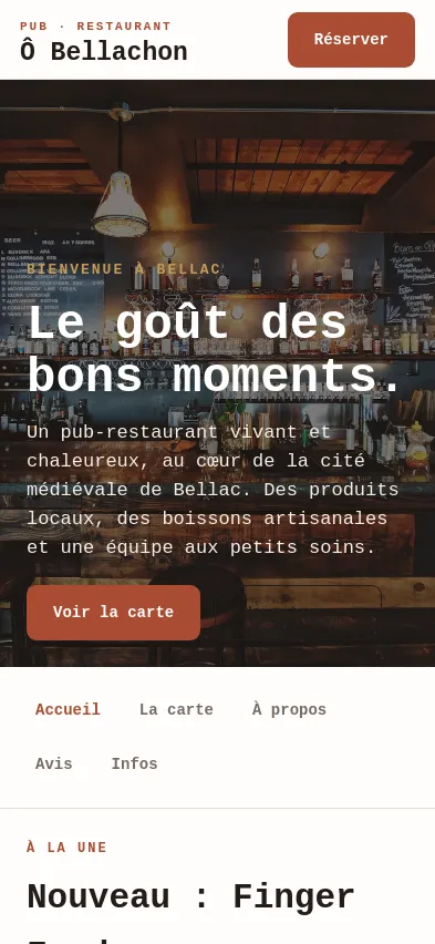 Ô Bellachon Mobile