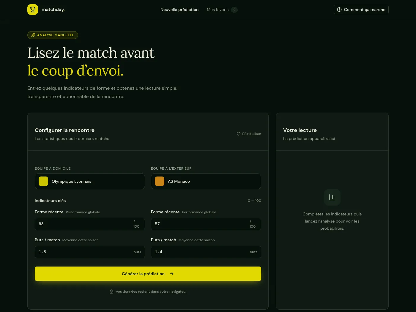 Match Predictor App