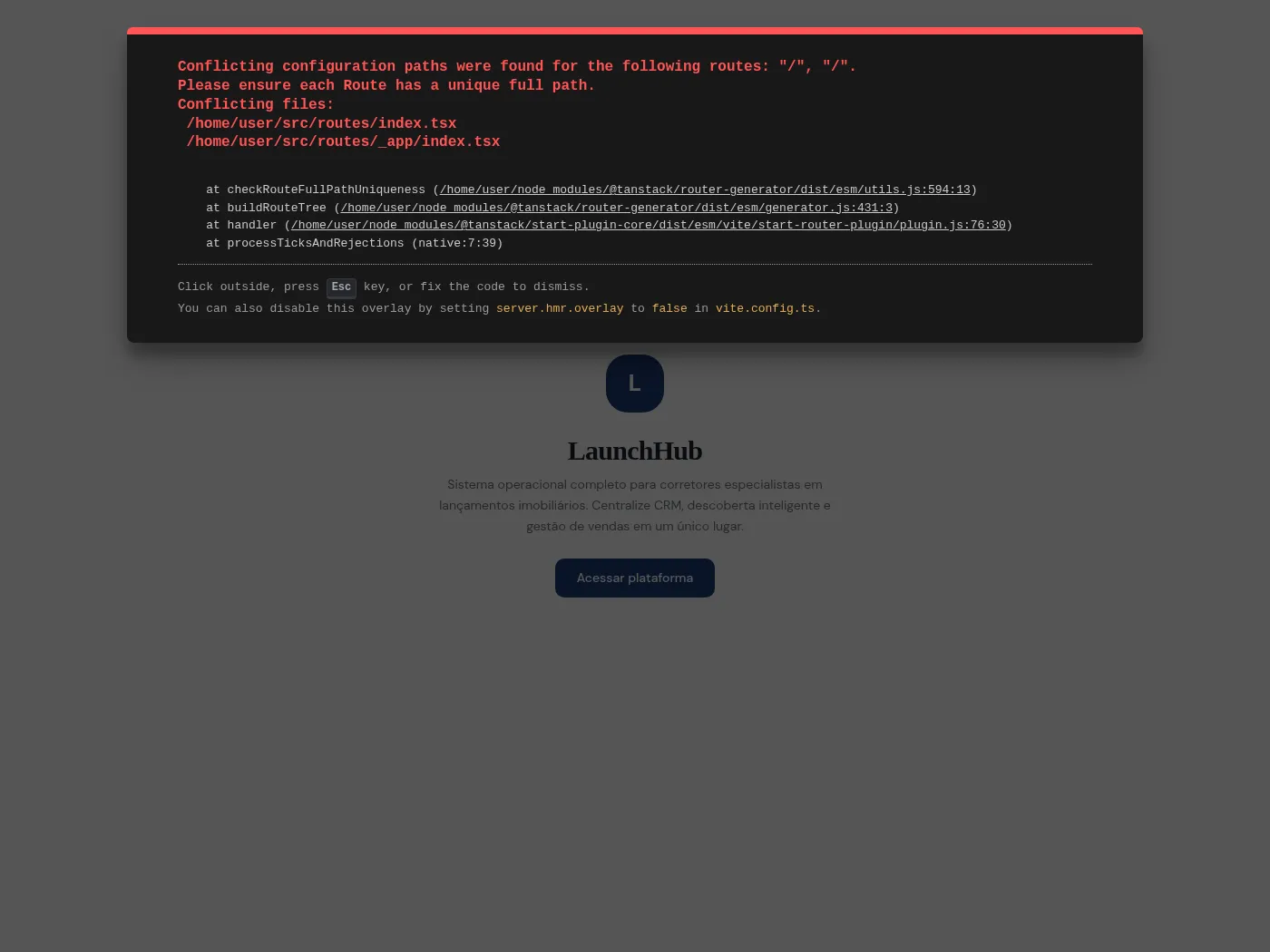 LaunchHub Real Estate OS