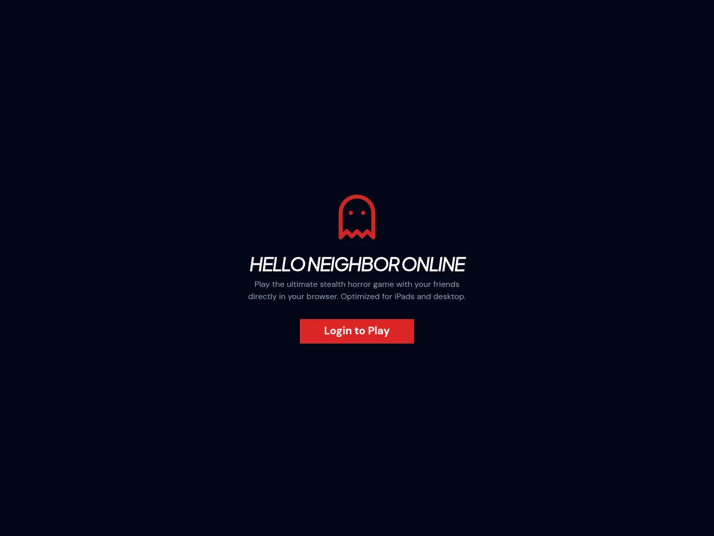 Hello Neighbor Online