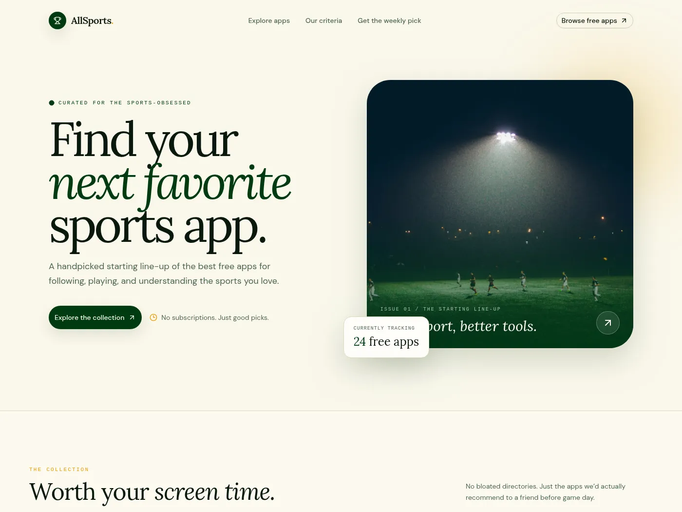 AllSports Free Apps