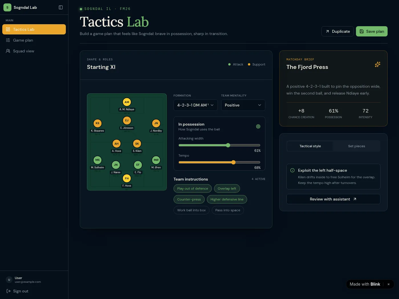FM2026 Tactics Designer