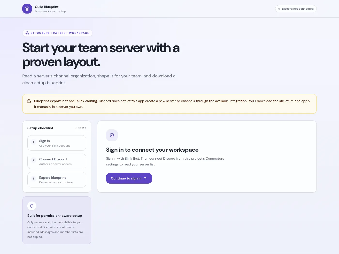 Discord Server Cloner
