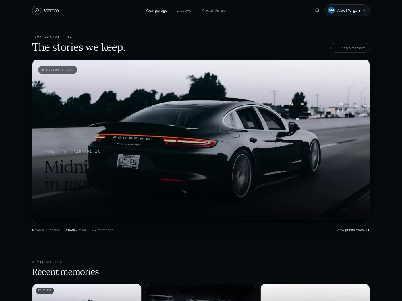 Vintro Car Stories
