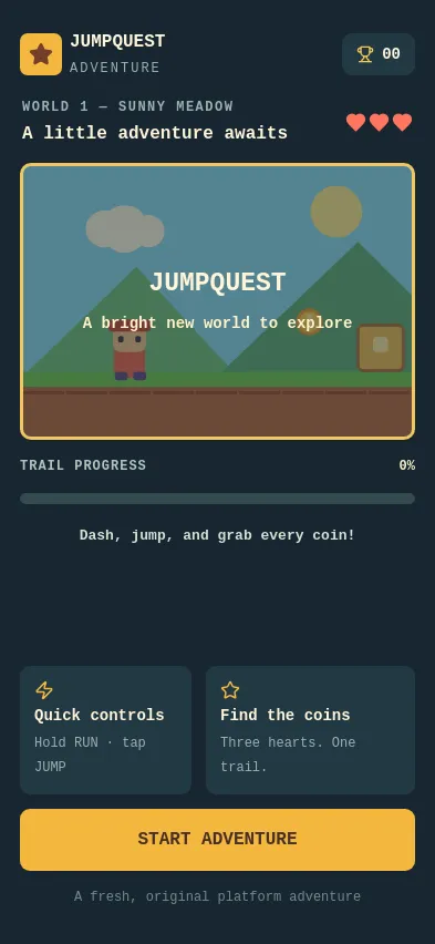 JumpQuest Adventure