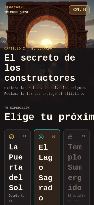 Tiwanaku Treasure Quest