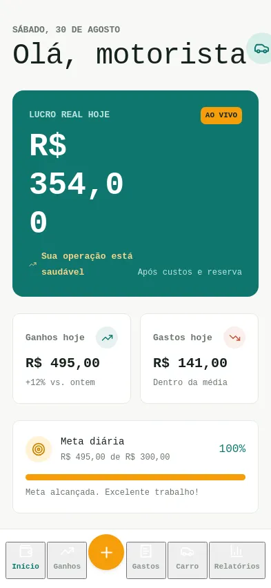DriveLucro Mobile