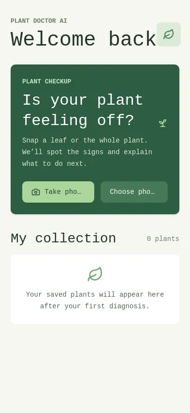 Plant Doctor AI