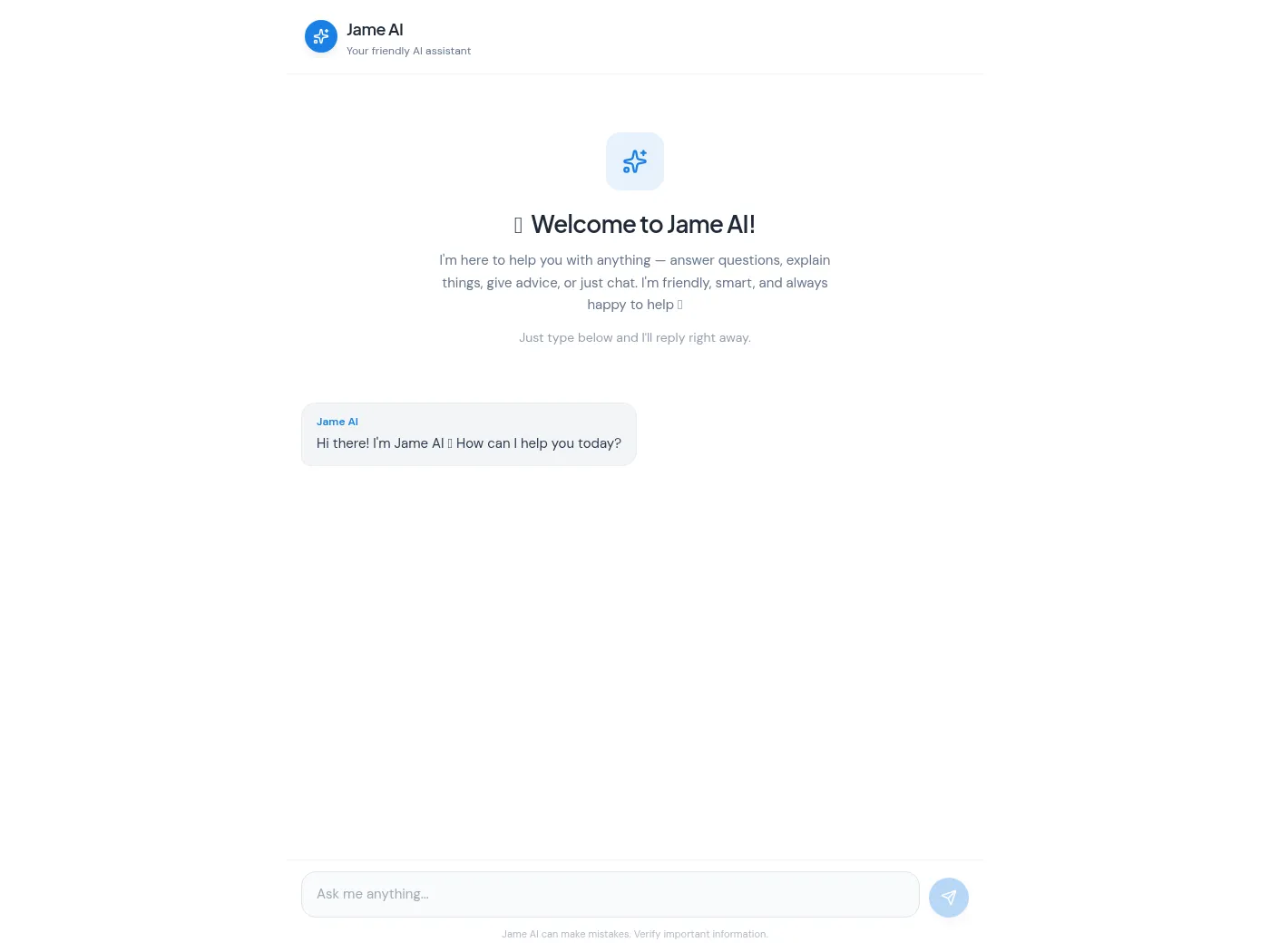 Jame AI Assistant