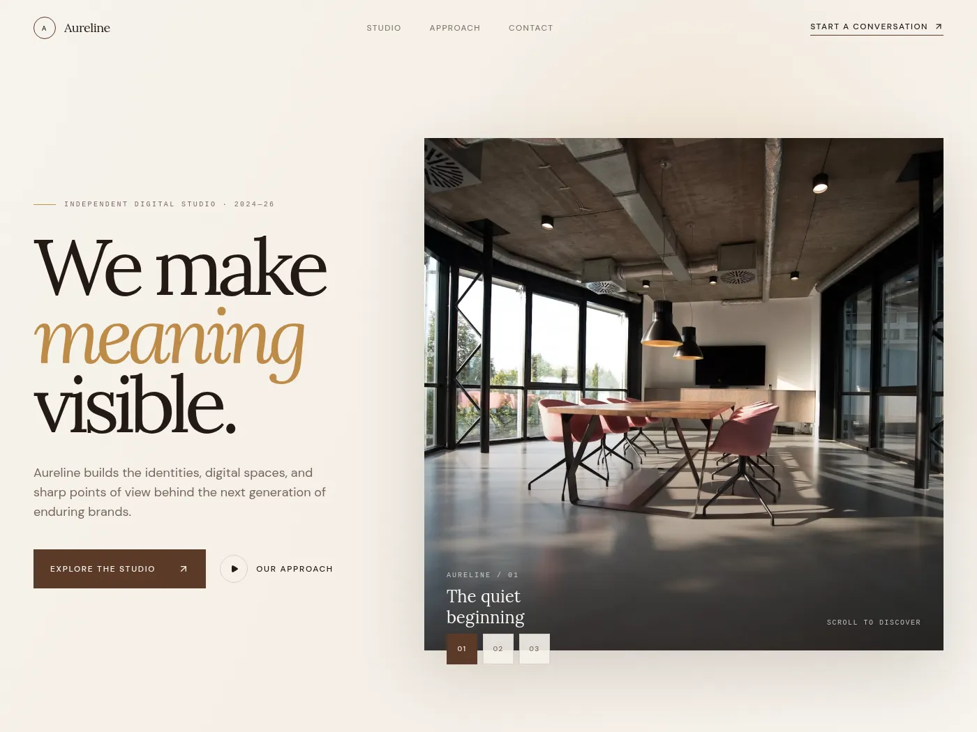 Premium Digital Experience Site