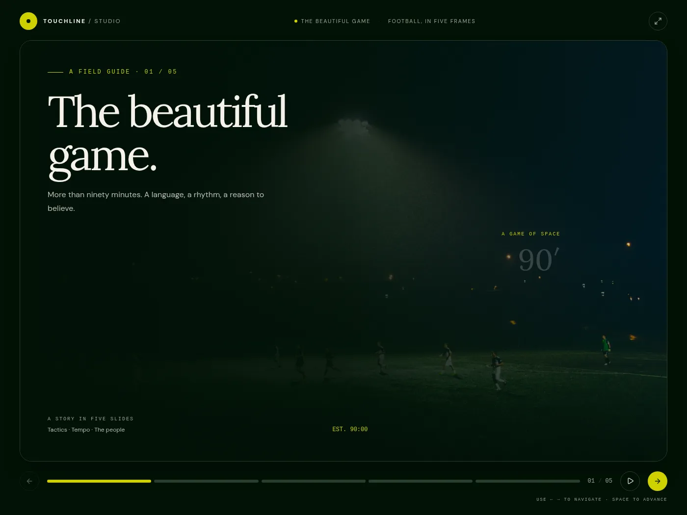 Football Presentation Builder