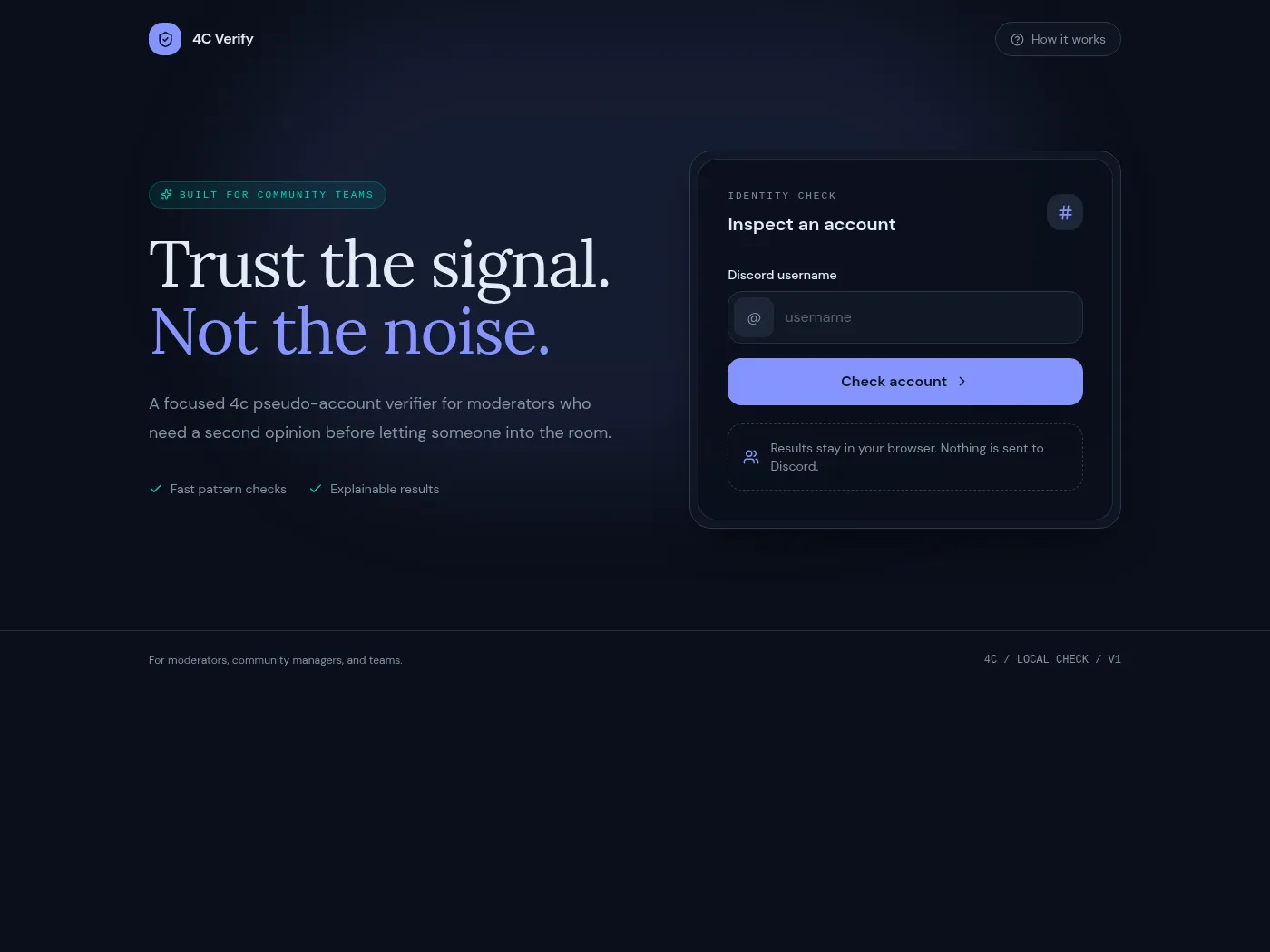 Discord 4c Verifier