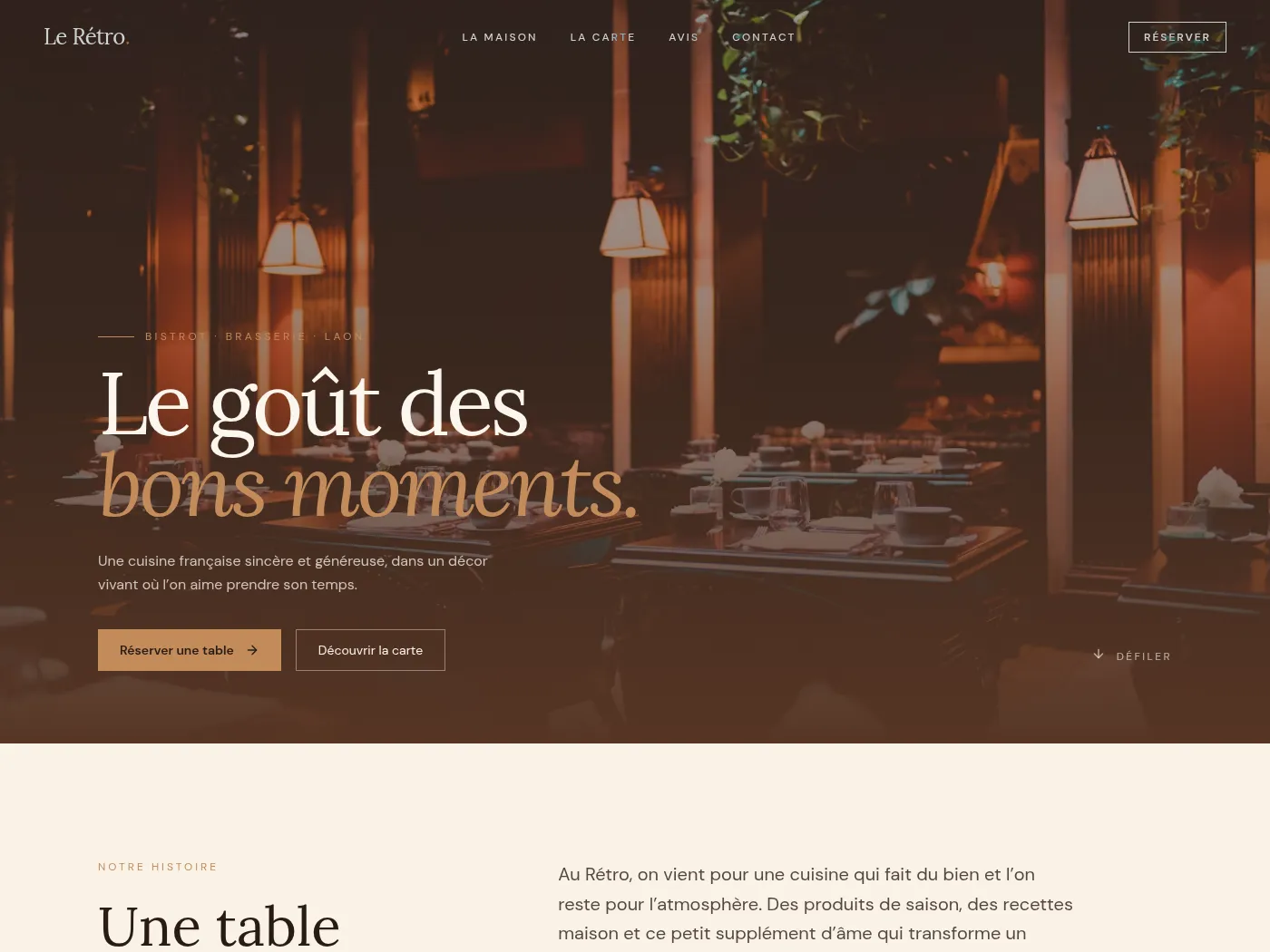 Gourmet Welcome Restaurant Site