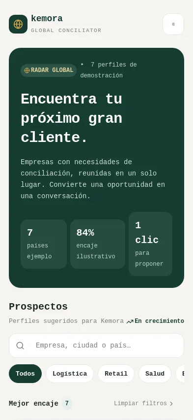 Kemora Global Conciliator