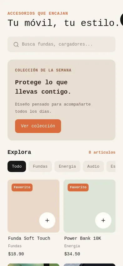 Cell Accessory Shop App