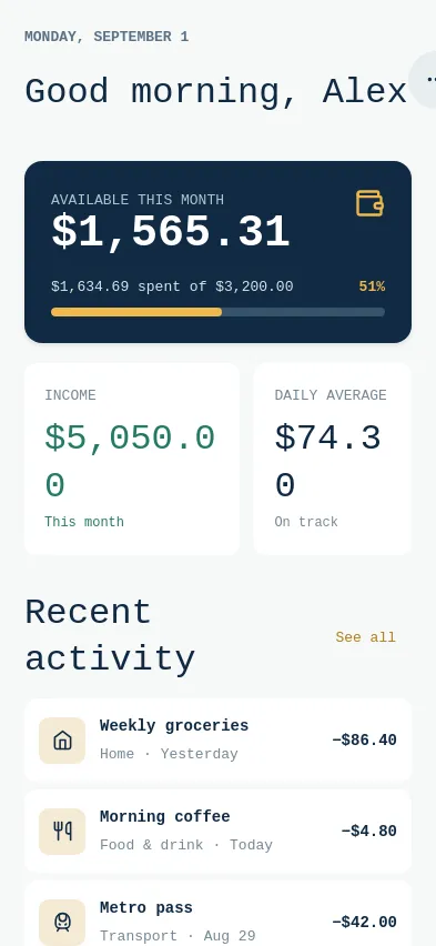 Budget Buddy App