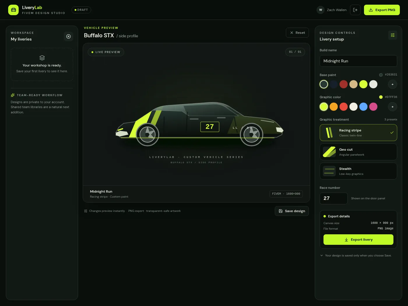LiveryLab for FiveM