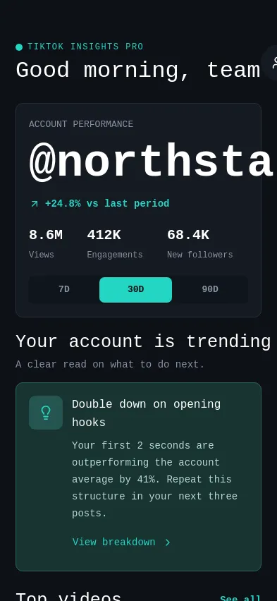 TikTok Insights Pro