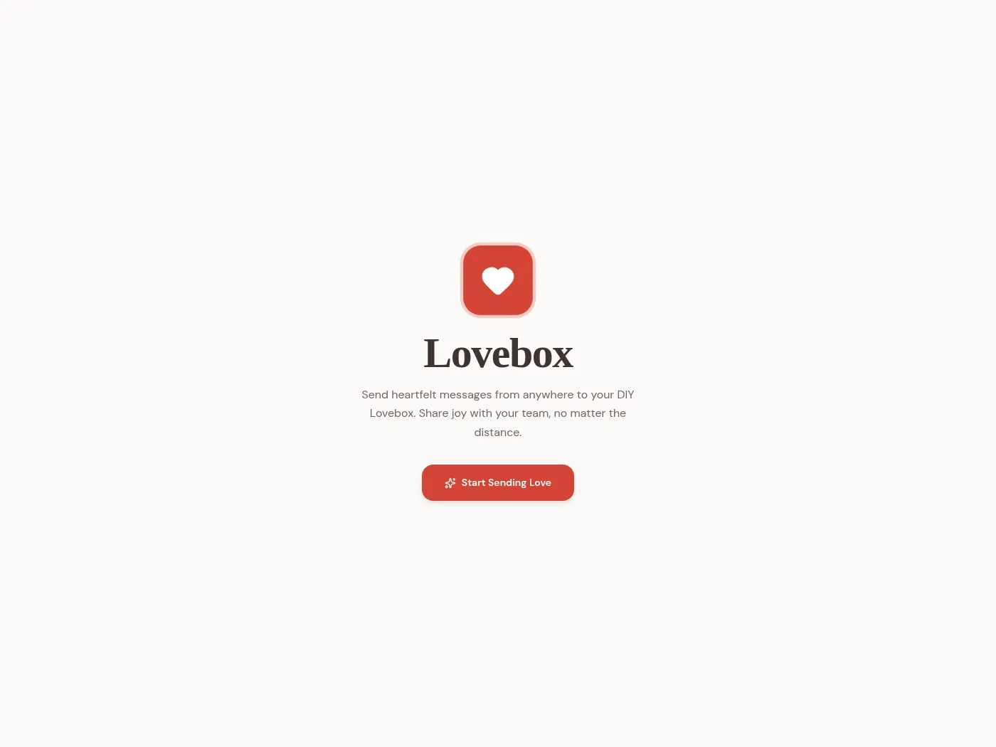 Lovebox DIY Messenger