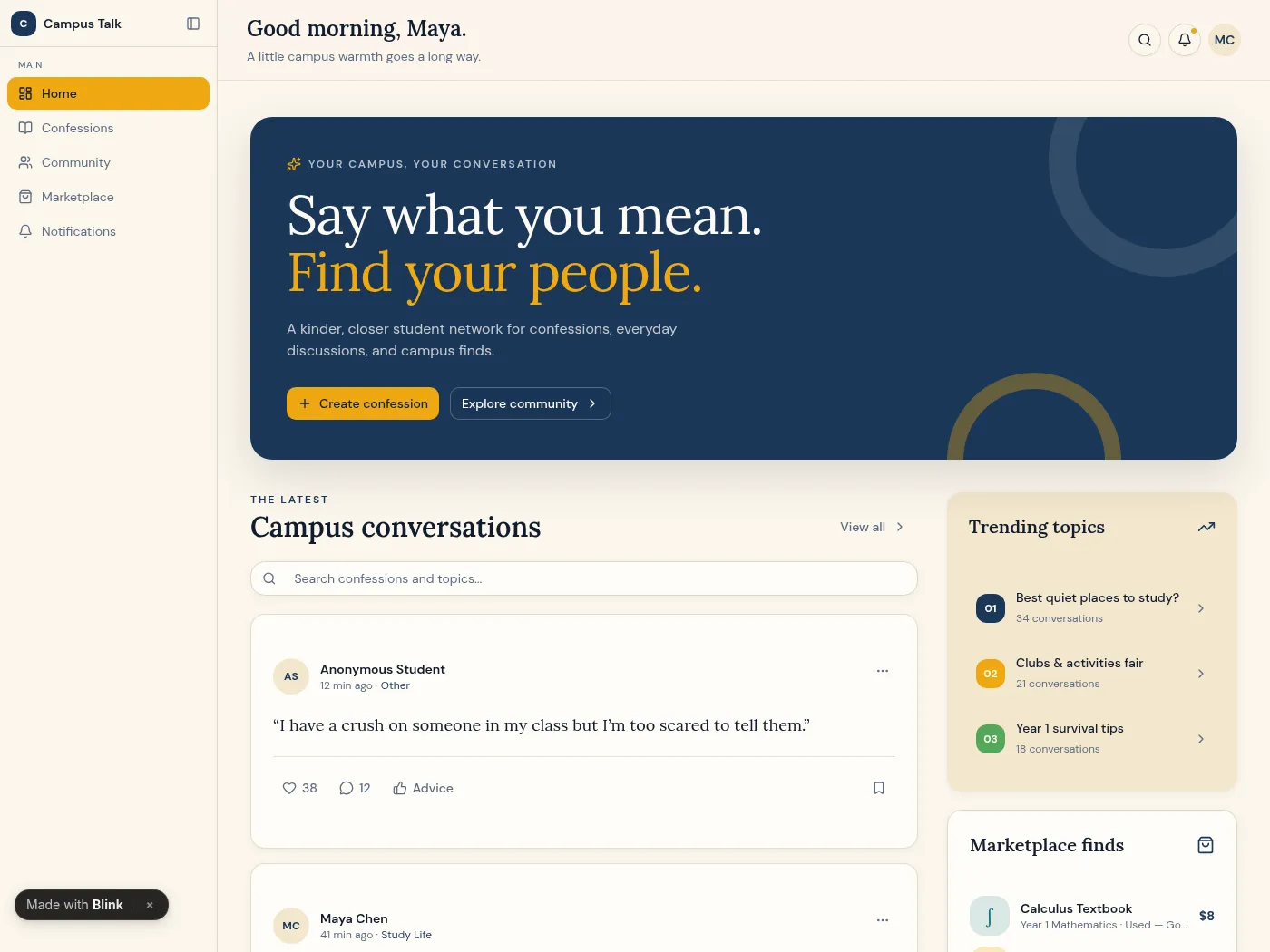 Campus Talk Network