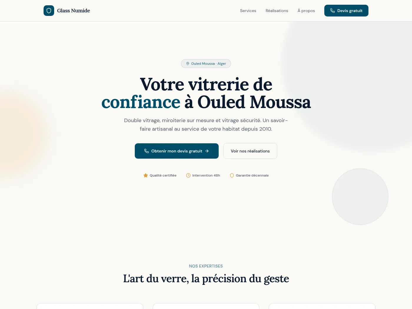 Les Pros du Verre Web