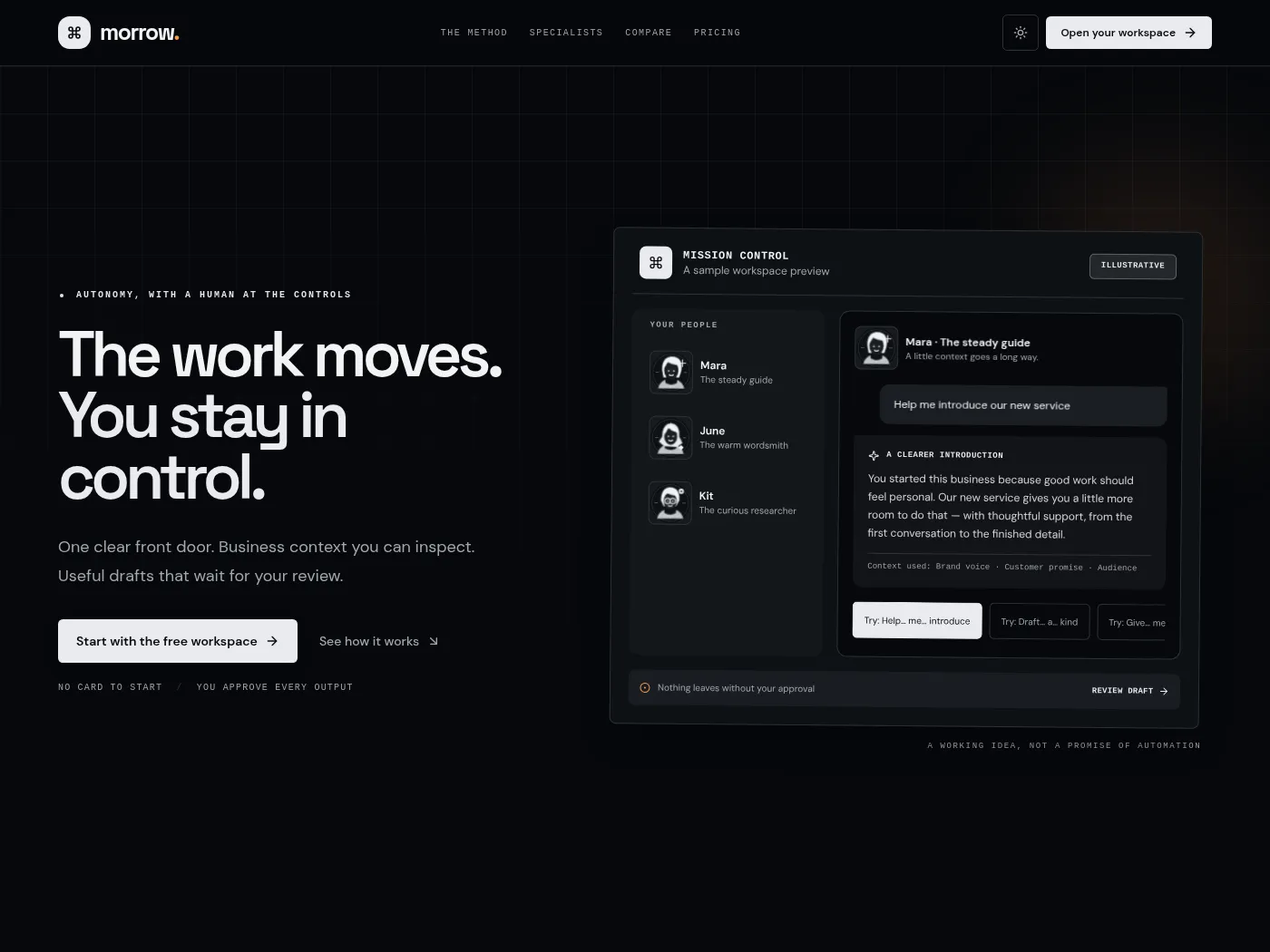 Brio AI Workspace