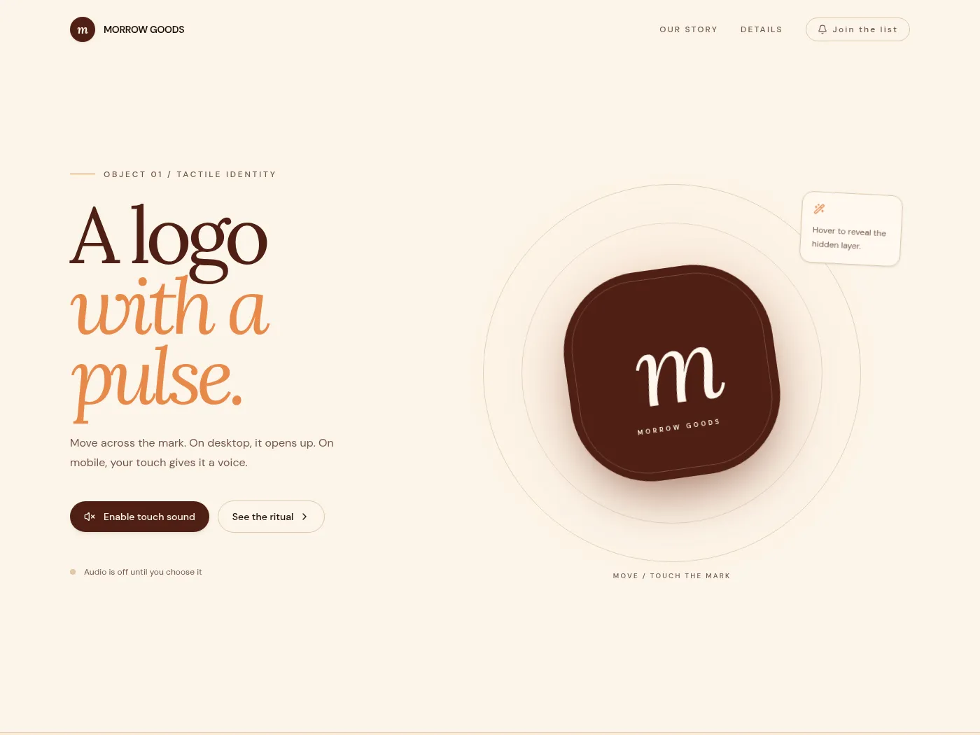 Dynamic Logo Interaction