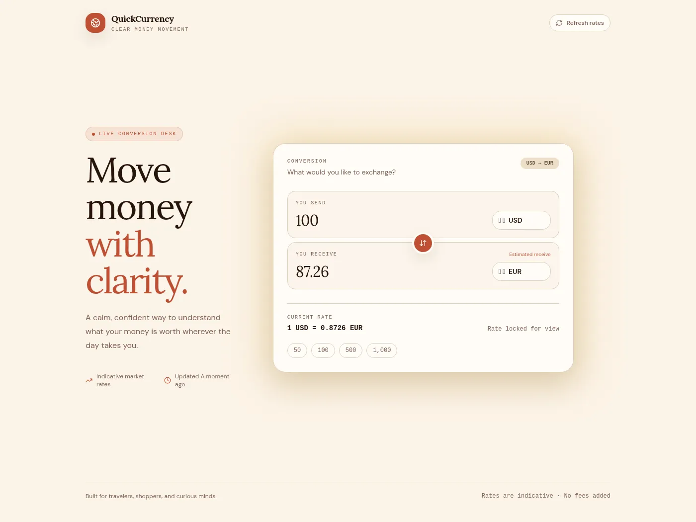 QuickCurrency Converter