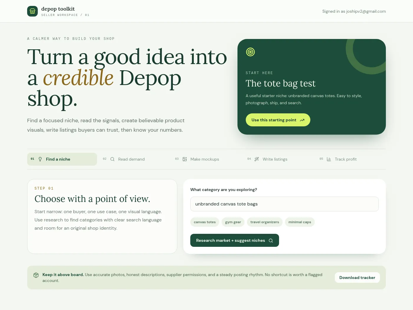 Depop Dropship Toolkit