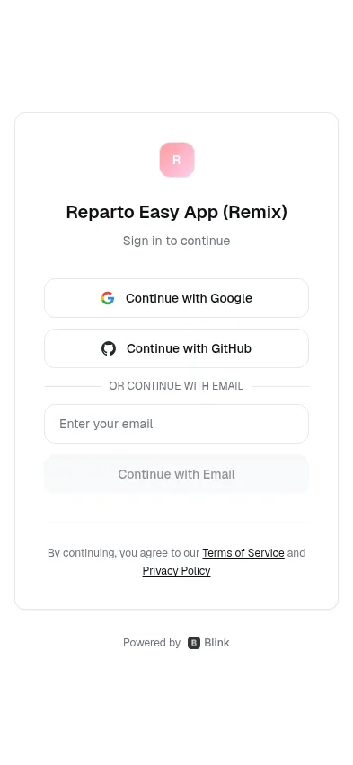 Reparto Easy App (Remix)