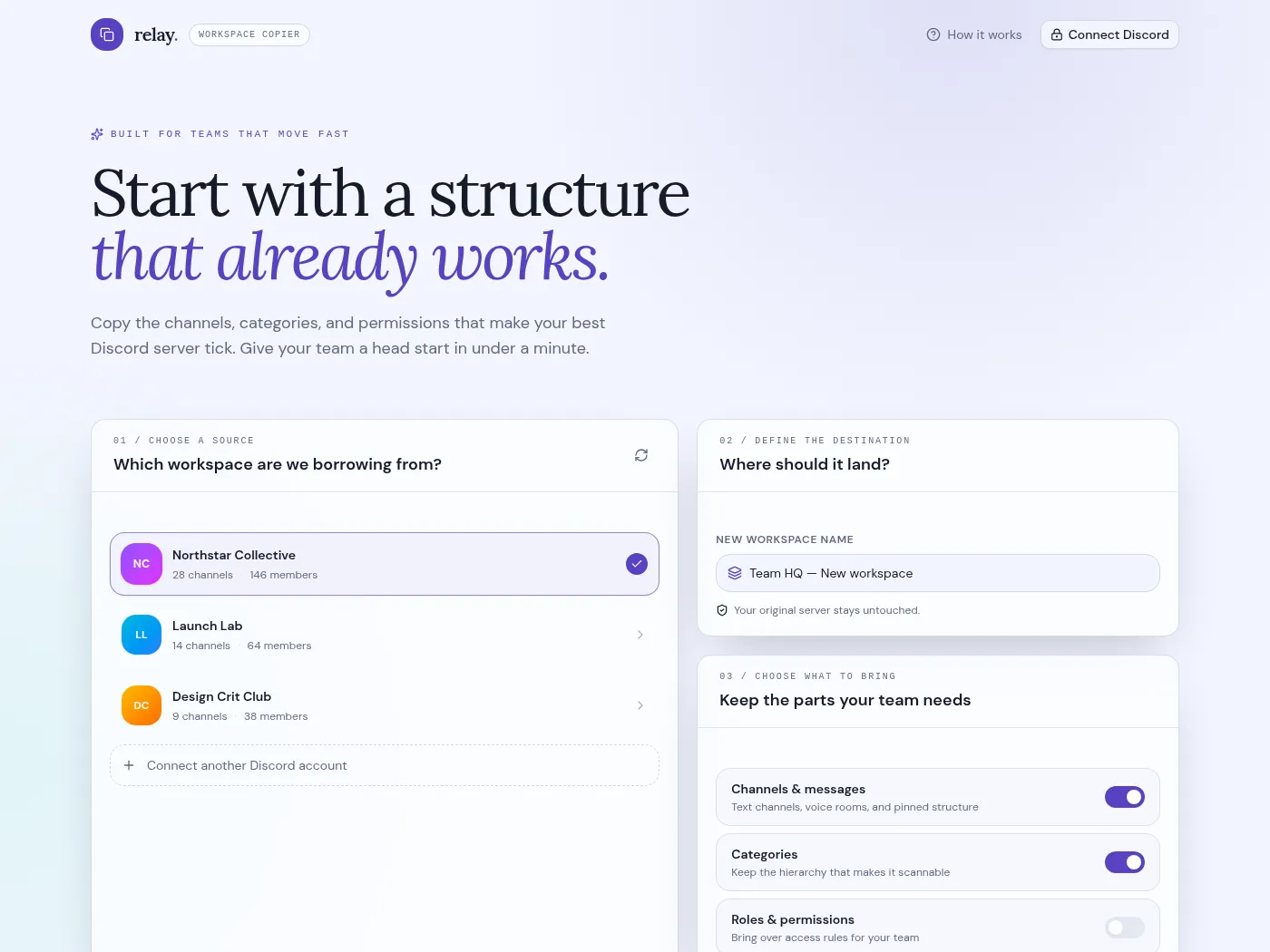 Discord Server Cloner
