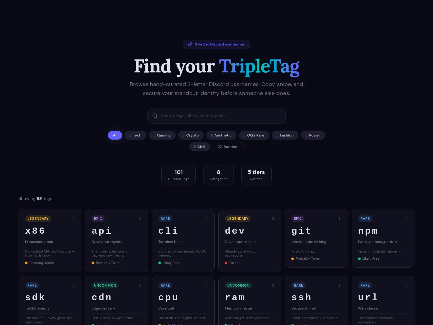 TripleTag