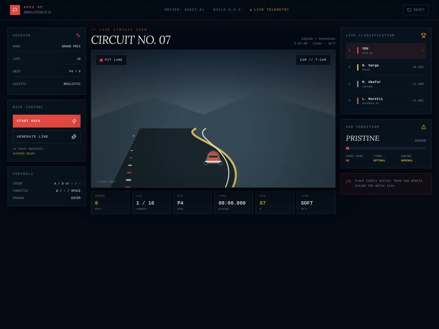 F1 Sim Racer
