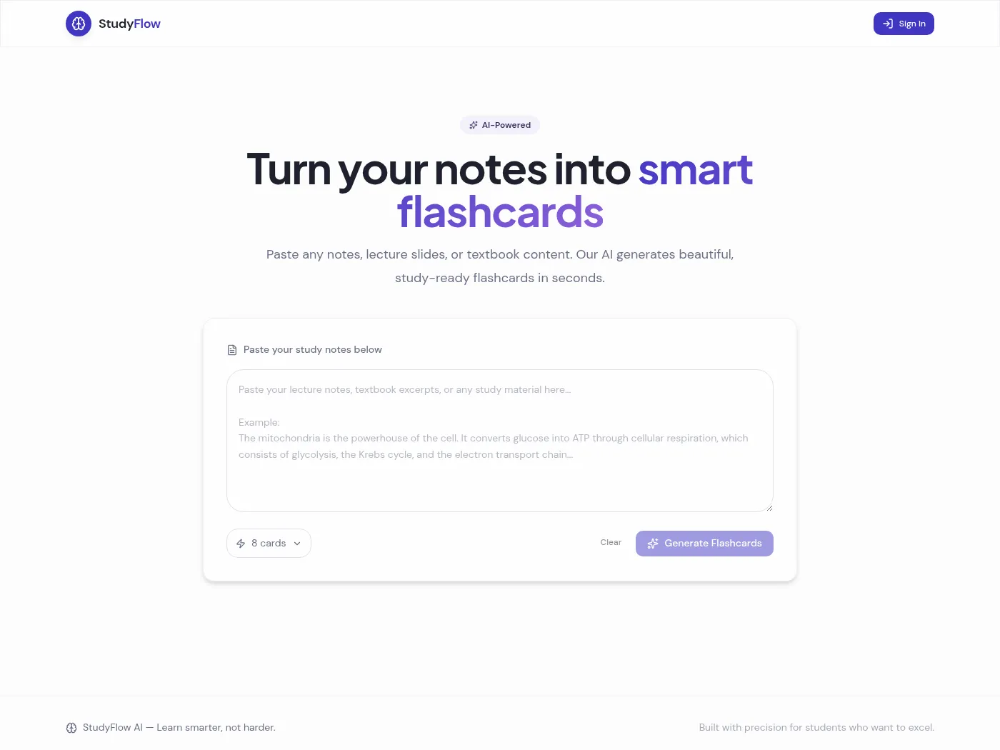 StudyFlow AI