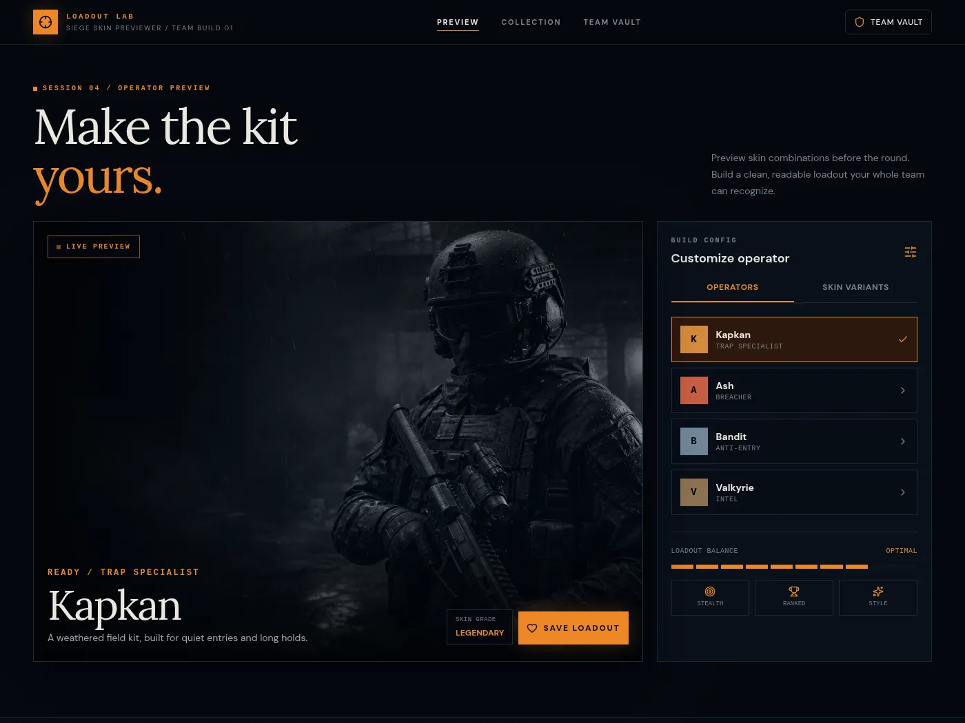 Siege Skin Previewer