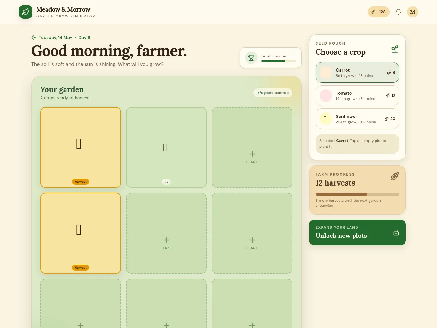 Garden Grow Simulator