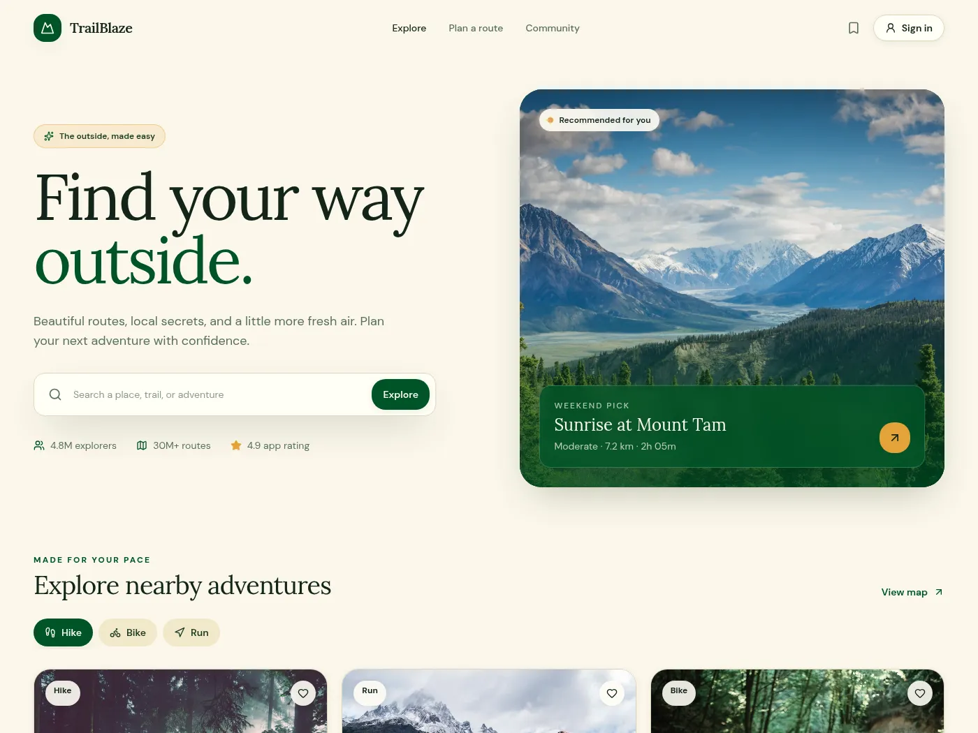 TrailBlaze Modern Outdoors