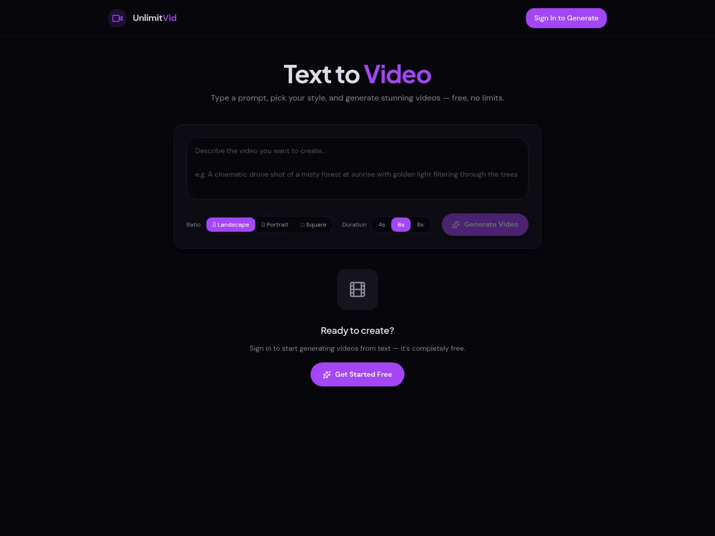 UnlimitVid Generator